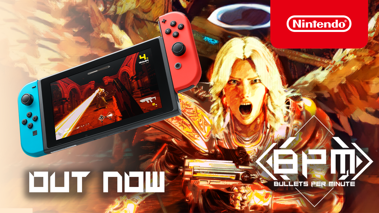 BPM: Bullets Per Minute is out now on Nintendo Switch | Playtonic Games