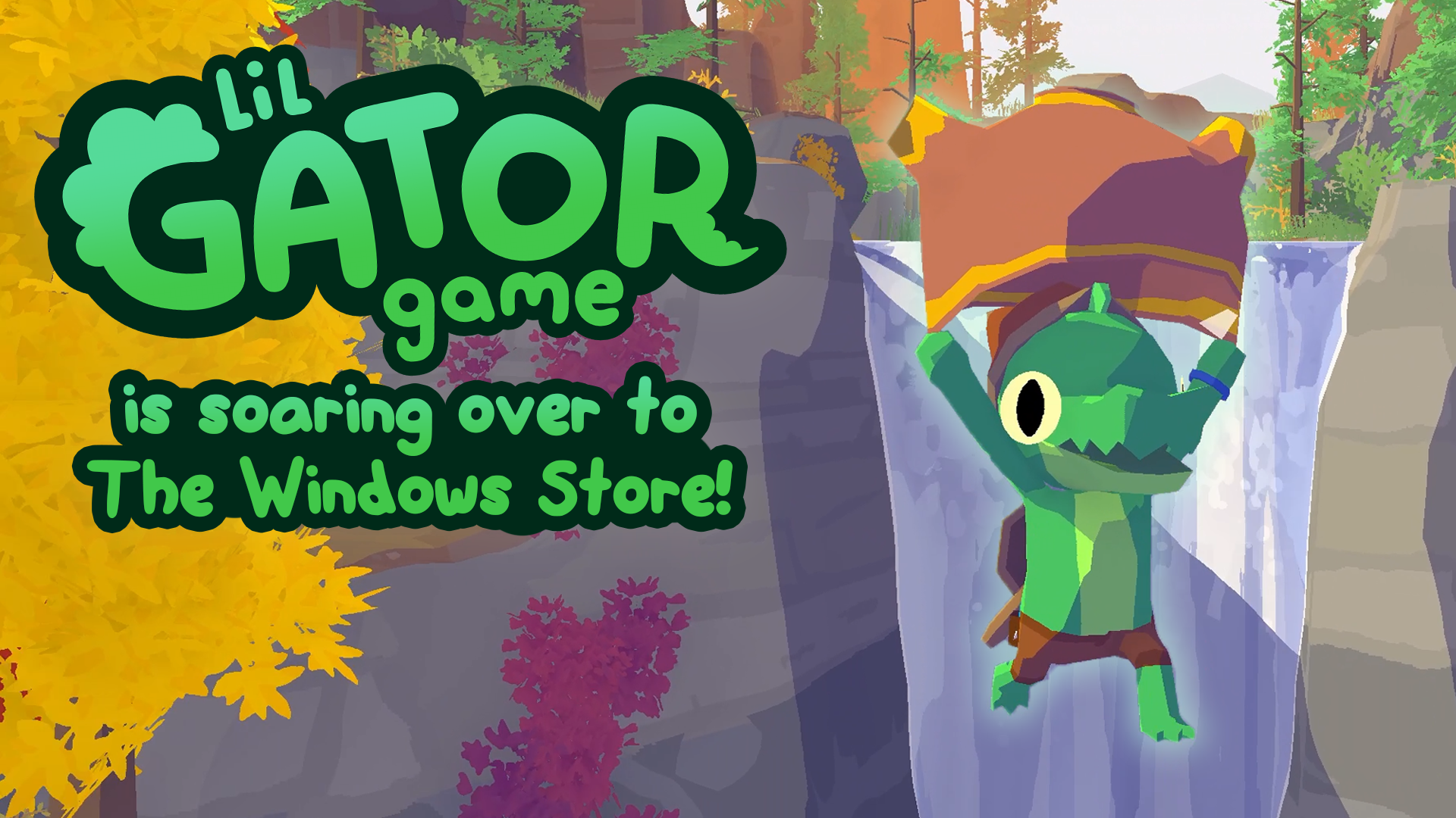 Lil Gator Game is soaring onto the Windows Store! | Playtonic Games