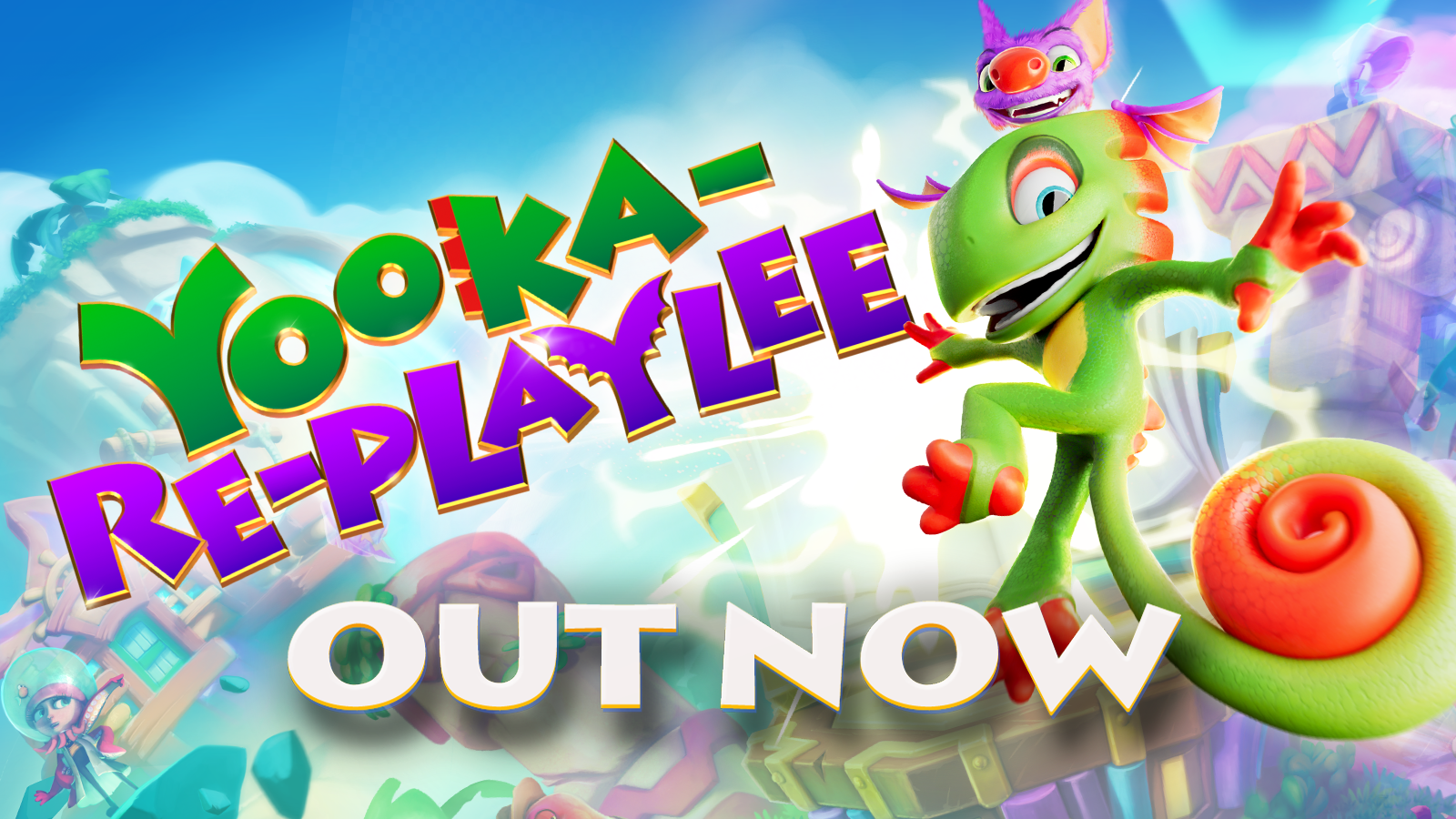 Yooka-Replaylee OUT NOW | Playtonic Games